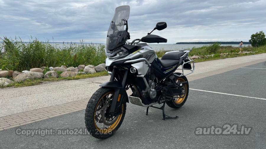 Blue CFMOTO 800 MT 2024 in Tallinn, with an engine capacity of 0.80 L and mileage of 9 thousand km for 7500 €, photo 1 on AUTOMOTO.COM.LV