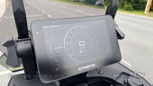 Синий CFMOTO 800 MT 2024 в Таллин, объемом двигателя 0.80 л и пробегом 9 тыс. км за 7500 €, фото 6 на AUTOMOTO.COM.LV