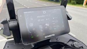 Blue CFMOTO 800 MT 2024 in Tallinn, with an engine capacity of 0.80 L and mileage of 9 thousand km for 7500 €, photo 8 on AUTOMOTO.COM.LV