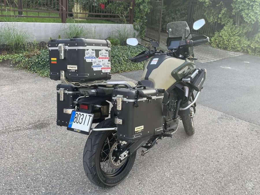 CFMOTO 800 MT 2023 in Kaunas, with an engine capacity of 0.80 L and mileage of 8 thousand km for 7999 €, photo 13 on AUTOMOTO.COM.LV