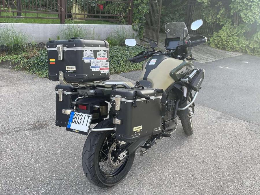 CFMOTO 800 MT 2023 in Kaunas, with an engine capacity of 0.80 L and mileage of 8 thousand km for 7999 €, photo 14 on AUTOMOTO.COM.LV