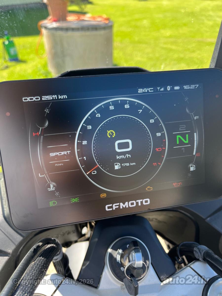 CFMOTO 800 MT 2024 в Таллин, объемом двигателя 0.80 л и пробегом 3 тыс. км за 7200 €, фото 7 на AUTOMOTO.COM.LV
