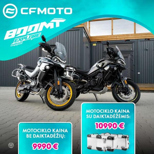 CFMOTO 800 MT 2025 Plungė, ar dzinēja tilpumu 0.80 L un nobraukumu 1 tūkst. km par 10990 €, foto 3 vietnē AUTOMOTO.COM.LV