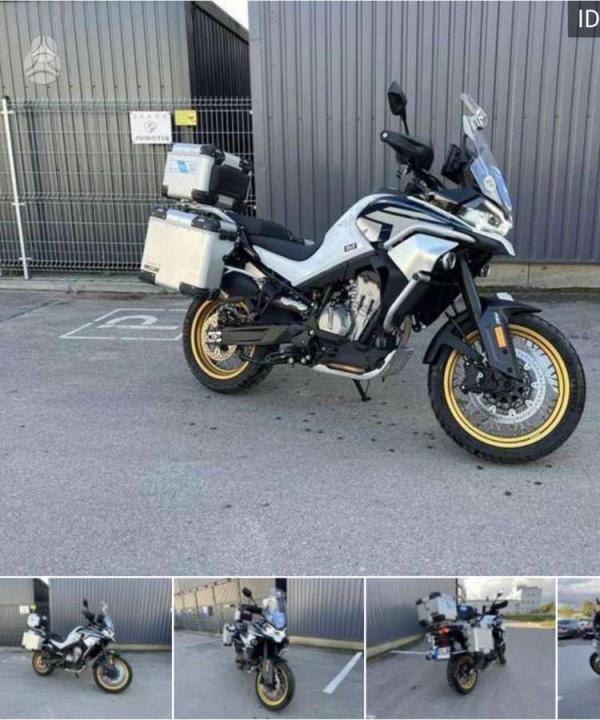 Белый CFMOTO 800 MT 2024 в Каунас, объемом двигателя 0.80 л и пробегом 23 тыс. км за 8400 €, фото 1 на AUTOMOTO.COM.LV