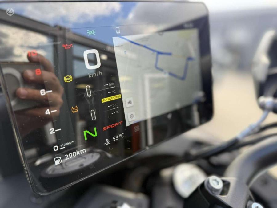 Белый CFMOTO 800 MT 2025 в Каунас, объемом двигателя 0.80 л и пробегом 5 тыс. км за 9200 €, фото 11 на AUTOMOTO.COM.LV