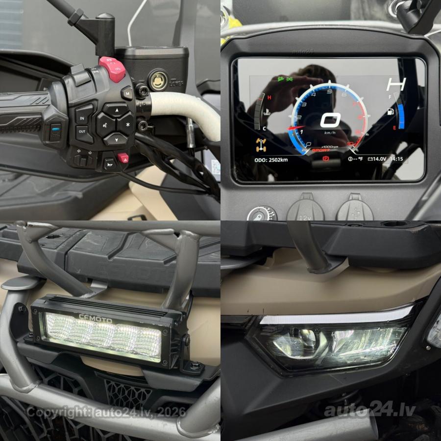 Бежевый CFMOTO CFORCE 1000 2025 в Таллин, объемом двигателя 1.00 л и пробегом 3 тыс. км за 8999 €, фото 16 на AUTOMOTO.COM.LV