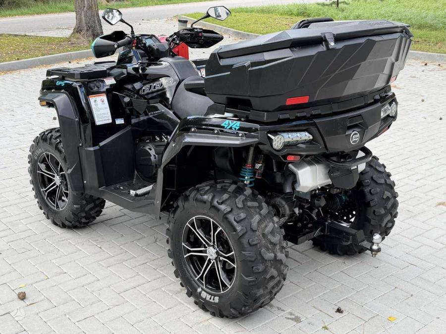 Black CFMOTO CFORCE 1000 2020 in Prienai, with an engine capacity of 1.00 L and mileage of 4 thousand km for 7450 €, photo 4 on AUTOMOTO.COM.LV