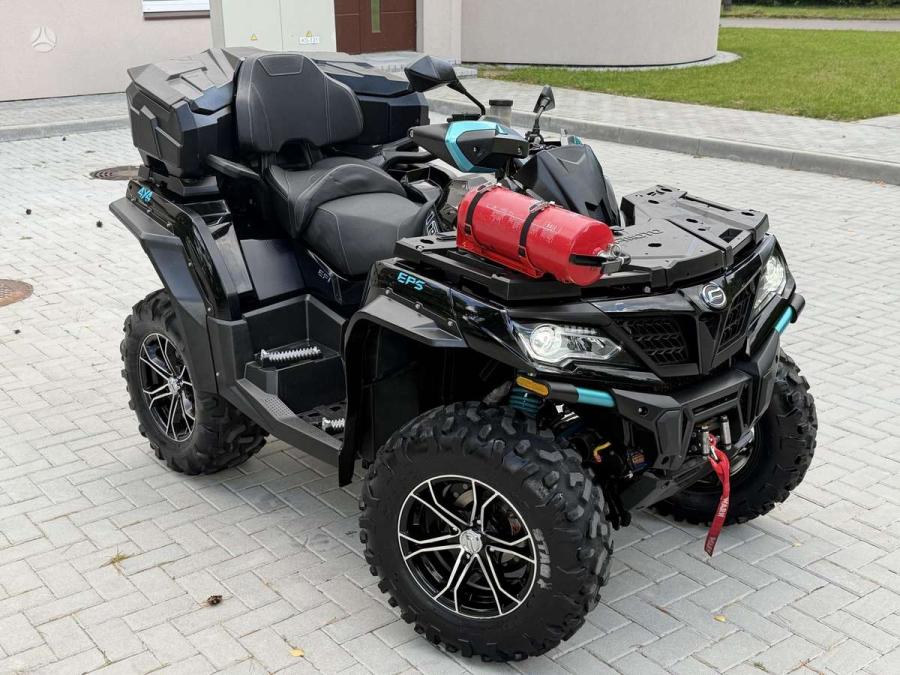 Black CFMOTO CFORCE 1000 2020 in Prienai, with an engine capacity of 1.00 L and mileage of 4 thousand km for 7450 €, photo 8 on AUTOMOTO.COM.LV