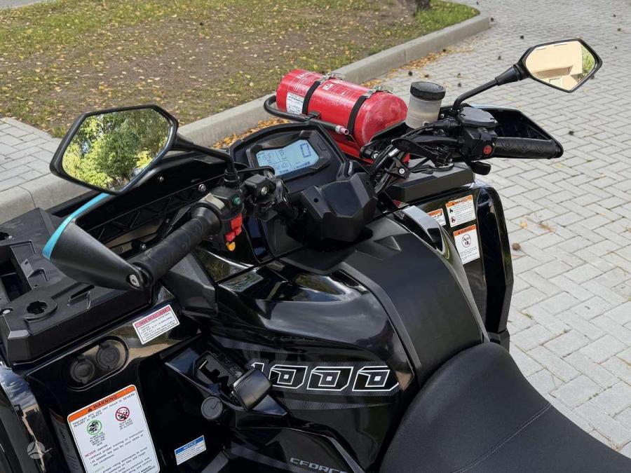 Black CFMOTO CFORCE 1000 2020 in Prienai, with an engine capacity of 1.00 L and mileage of 4 thousand km for 7450 €, photo 14 on AUTOMOTO.COM.LV
