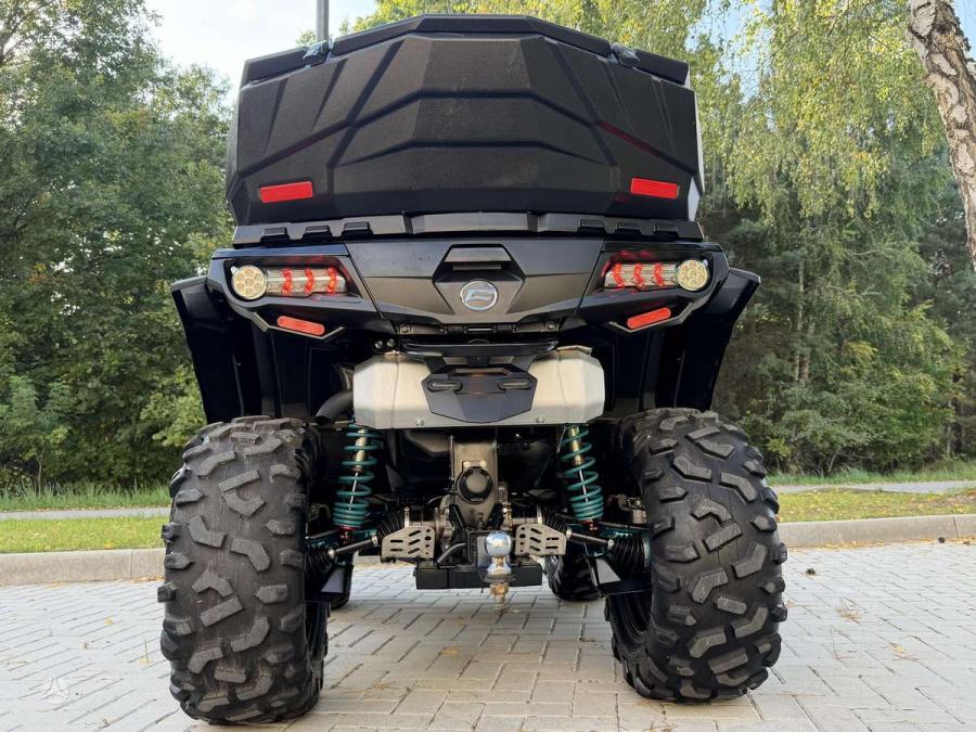 Black CFMOTO CFORCE 1000 2020 in Prienai, with an engine capacity of 1.00 L and mileage of 4 thousand km for 7450 €, photo 23 on AUTOMOTO.COM.LV