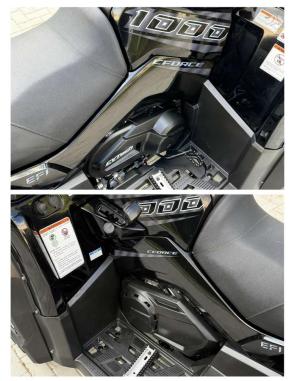 Black CFMOTO CFORCE 1000 2020 in Prienai, with an engine capacity of 1.00 L and mileage of 4 thousand km for 7450 €, photo 25 on AUTOMOTO.COM.LV