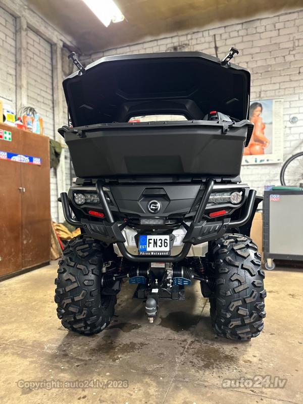 Black CFMOTO CFORCE 1000 2022 in Parnu, with an engine capacity of 0.96 L and mileage of 1 thousand km for 9900 €, photo 3 on AUTOMOTO.COM.LV