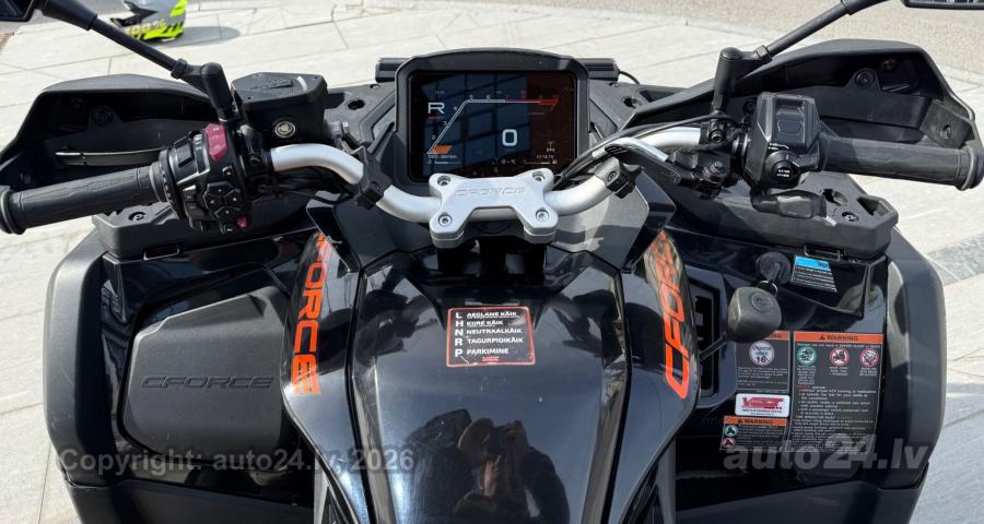Черный CFMOTO CFORCE 1000 2024 в Таллин, объемом двигателя 1.00 л и пробегом 3 тыс. км за 9200 €, фото 14 на AUTOMOTO.COM.LV