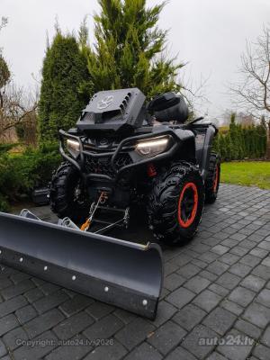 Black CFMOTO CFORCE 1000 2024 in Parnu, with an engine capacity of 0.96 L and mileage of 2 thousand km for 11500 €, photo  on AUTOMOTO.COM.LV