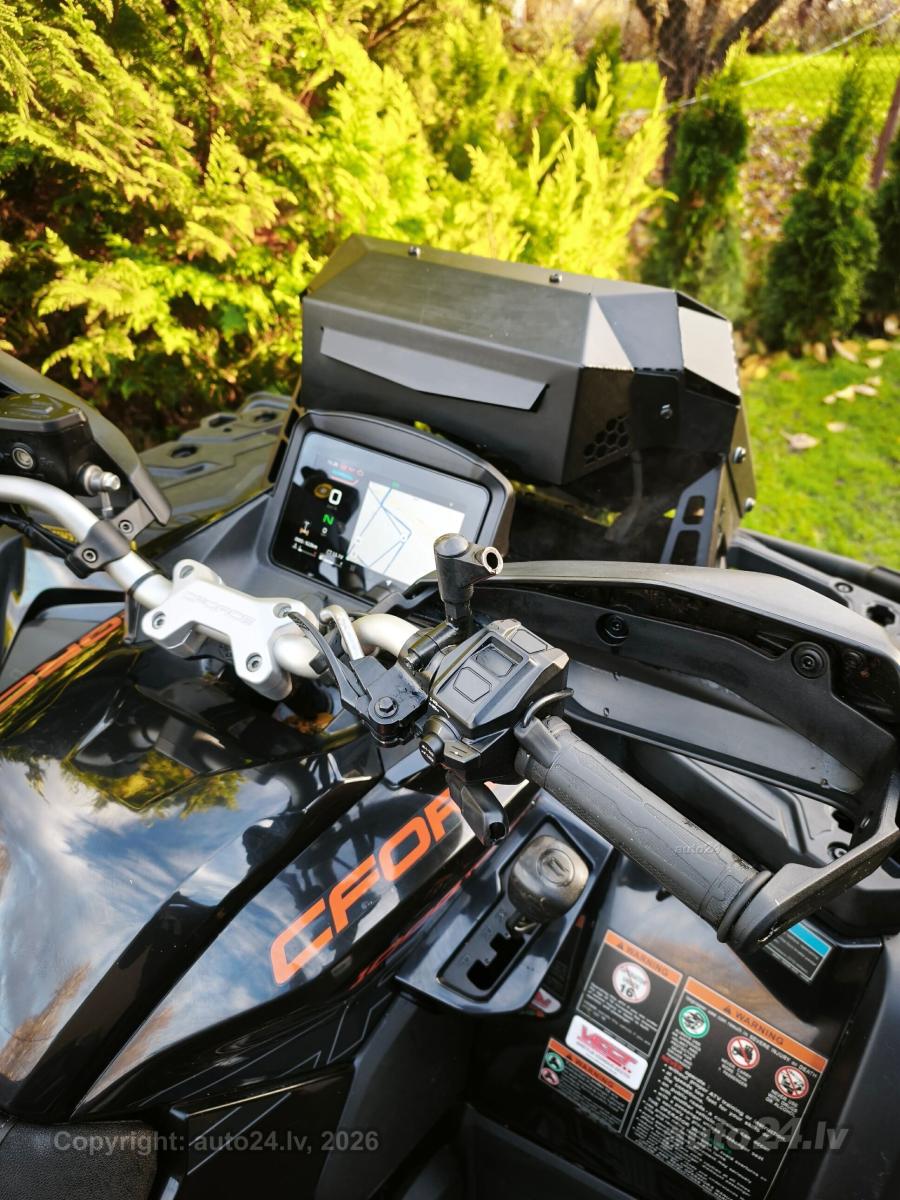 Black CFMOTO CFORCE 1000 2024 in Parnu, with an engine capacity of 0.96 L and mileage of 2 thousand km for 11500 €, photo 11 on AUTOMOTO.COM.LV