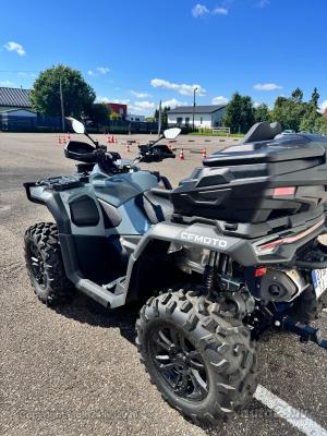 Melns CFMOTO CFORCE 1000 2024 Rakvere, ar dzinēja tilpumu 0.96 L un nobraukumu 0 tūkst. km par 8900 €, foto  vietnē AUTOMOTO.COM.LV