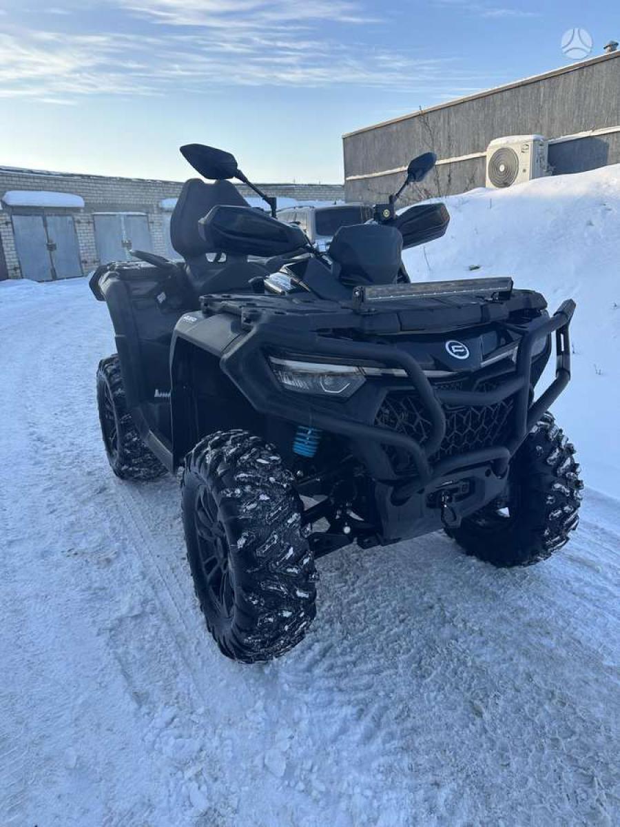 Melns CFMOTO CFORCE 1000 2025 Tauragė, ar dzinēja tilpumu 1.00 L un nobraukumu 662 tūkst. km par 10800 €, foto 1 vietnē AUTOMOTO.COM.LV