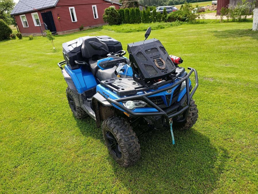 Blue CFMOTO CFORCE 1000 2021 in Mazeikiai, with an engine capacity of 1.00 L and mileage of 8 thousand km for 8200 €, photo 1 on AUTOMOTO.COM.LV