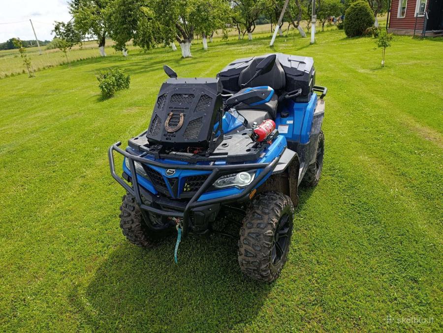 Blue CFMOTO CFORCE 1000 2021 in Mazeikiai, with an engine capacity of 1.00 L and mileage of 8 thousand km for 8200 €, photo 5 on AUTOMOTO.COM.LV
