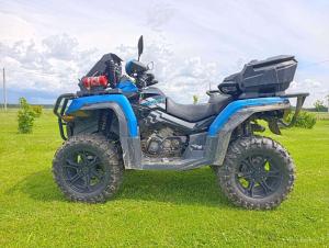 Blue CFMOTO CFORCE 1000 2021 in Mazeikiai, with an engine capacity of 1.00 L and mileage of 8 thousand km for 8200 €, photo 6 on AUTOMOTO.COM.LV