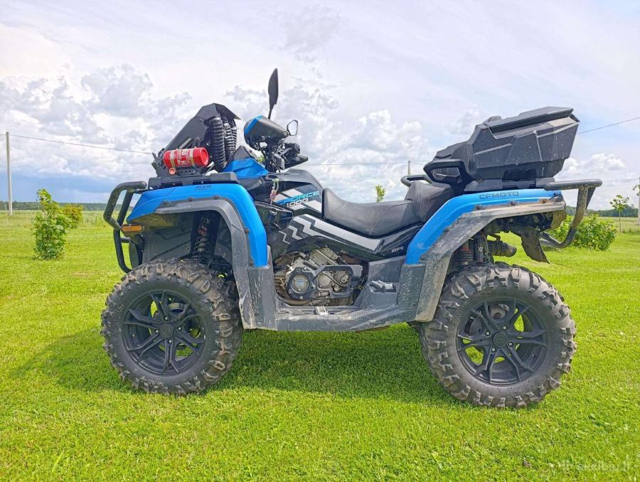 Blue CFMOTO CFORCE 1000 2021 in Mazeikiai, with an engine capacity of 1.00 L and mileage of 8 thousand km for 8200 €, photo 6 on AUTOMOTO.COM.LV