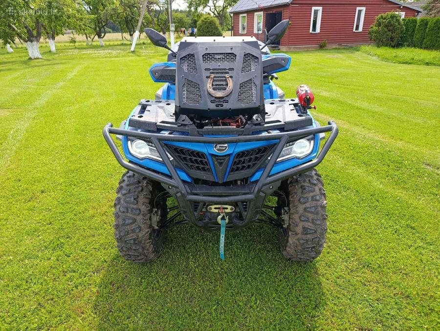 Blue CFMOTO CFORCE 1000 2021 in Mazeikiai, with an engine capacity of 1.00 L and mileage of 8 thousand km for 8200 €, photo 9 on AUTOMOTO.COM.LV