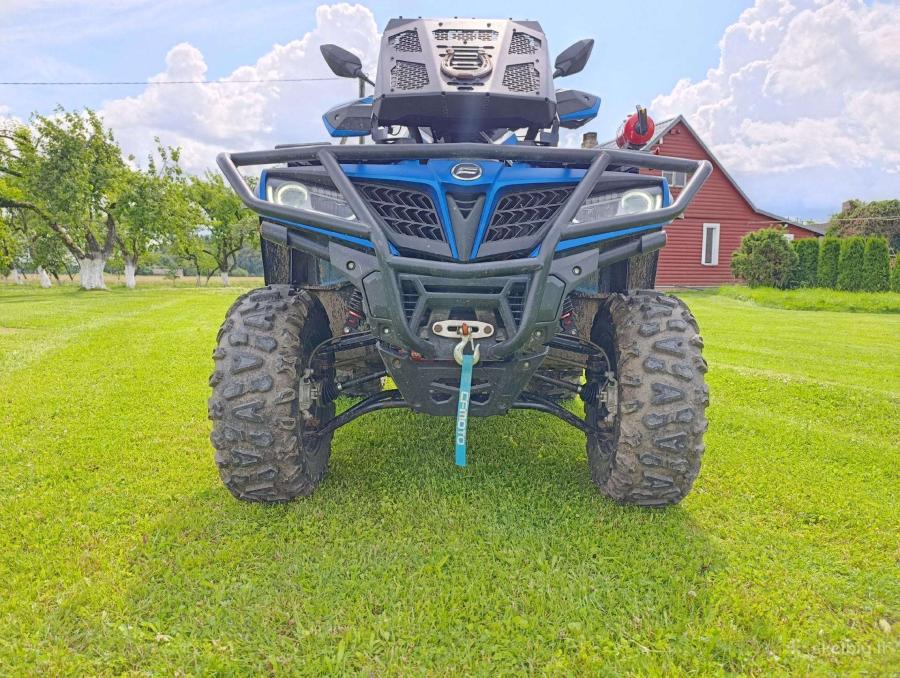 Blue CFMOTO CFORCE 1000 2021 in Mazeikiai, with an engine capacity of 1.00 L and mileage of 8 thousand km for 8200 €, photo 10 on AUTOMOTO.COM.LV