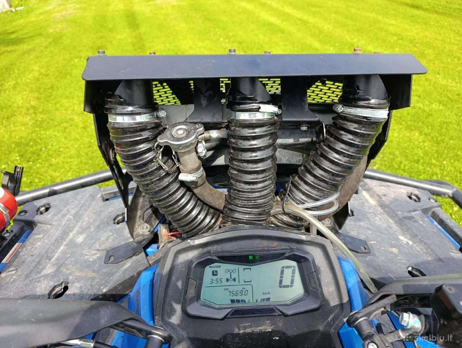 Blue CFMOTO CFORCE 1000 2021 in Mazeikiai, with an engine capacity of 1.00 L and mileage of 8 thousand km for 8200 €, photo 11 on AUTOMOTO.COM.LV