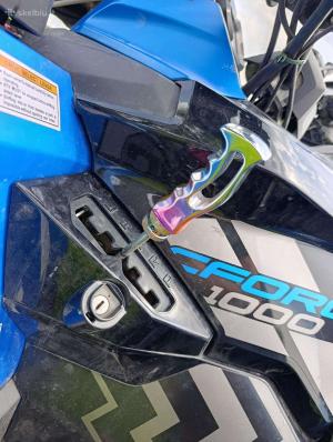 Blue CFMOTO CFORCE 1000 2021 in Mazeikiai, with an engine capacity of 1.00 L and mileage of 8 thousand km for 8200 €, photo 12 on AUTOMOTO.COM.LV