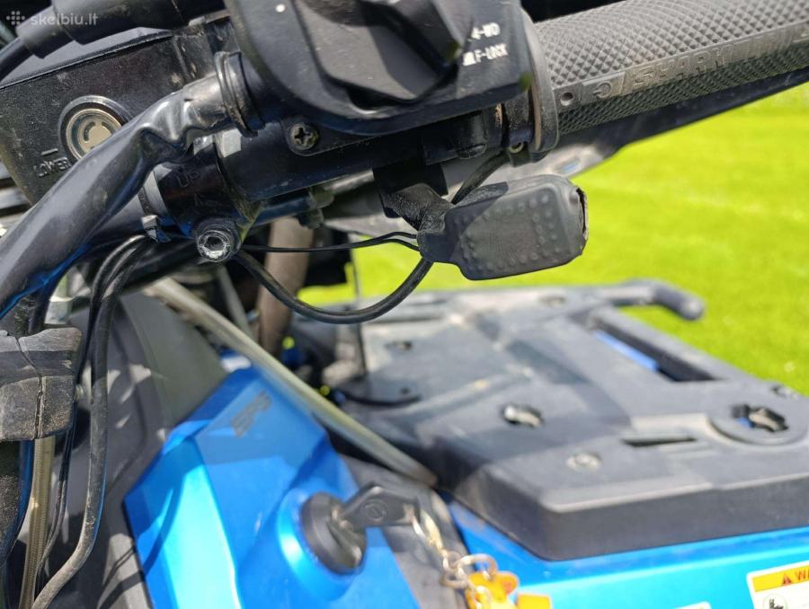 Blue CFMOTO CFORCE 1000 2021 in Mazeikiai, with an engine capacity of 1.00 L and mileage of 8 thousand km for 8200 €, photo 14 on AUTOMOTO.COM.LV