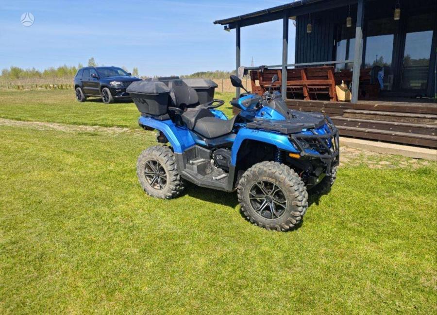 Blue CFMOTO CFORCE 1000 2022 in Vilnius, with an engine capacity of 1.00 L and mileage of 2 thousand km for 8900 €, photo 1 on AUTOMOTO.COM.LV