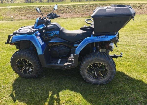 Zils CFMOTO CFORCE 1000 2022 Viļņa, ar dzinēja tilpumu 1.00 L un nobraukumu 2 tūkst. km par 8900 €, foto 2 vietnē AUTOMOTO.COM.LV