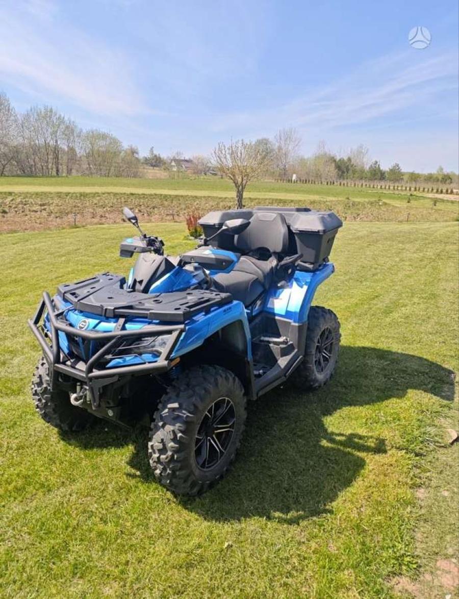 Blue CFMOTO CFORCE 1000 2022 in Vilnius, with an engine capacity of 1.00 L and mileage of 2 thousand km for 8900 €, photo 5 on AUTOMOTO.COM.LV