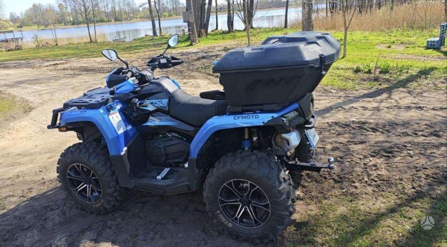 Blue CFMOTO CFORCE 1000 2022 in Vilnius, with an engine capacity of 1.00 L and mileage of 2 thousand km for 8900 €, photo 8 on AUTOMOTO.COM.LV