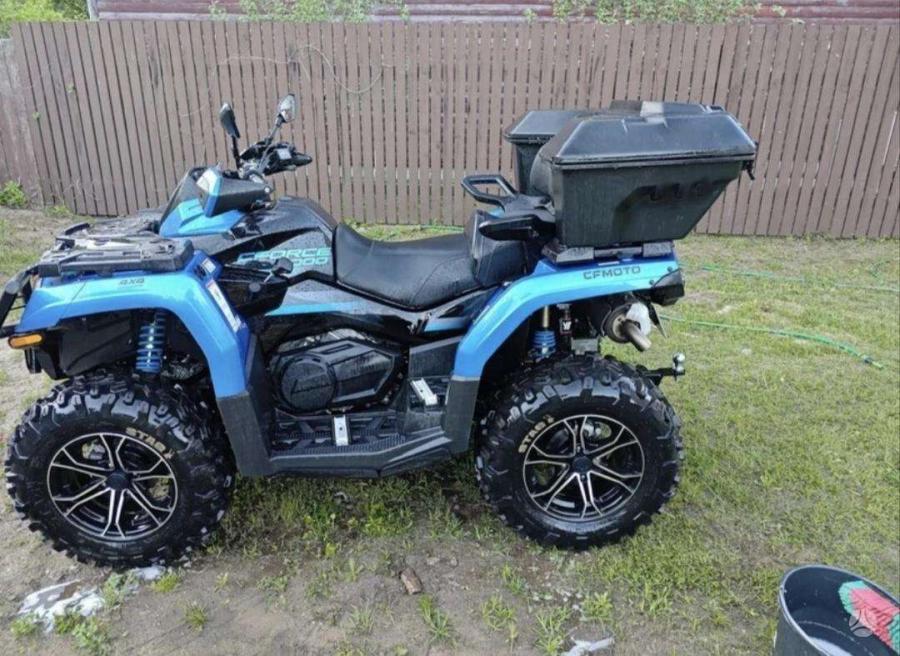 Blue CFMOTO CFORCE 1000 2022 in Vilnius, with an engine capacity of 1.00 L and mileage of 2 thousand km for 8900 €, photo 10 on AUTOMOTO.COM.LV