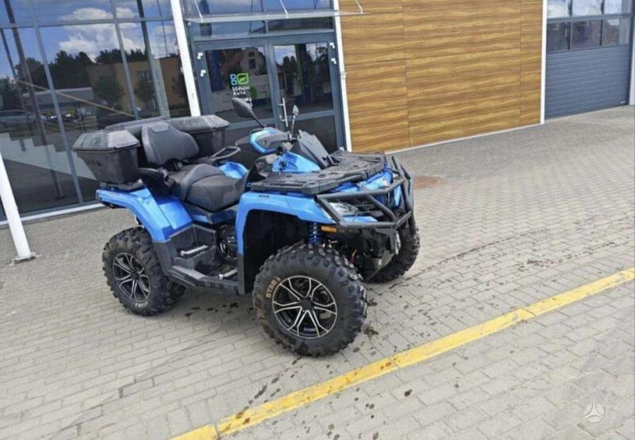 Blue CFMOTO CFORCE 1000 2022 in Vilnius, with an engine capacity of 1.00 L and mileage of 2 thousand km for 8900 €, photo 12 on AUTOMOTO.COM.LV