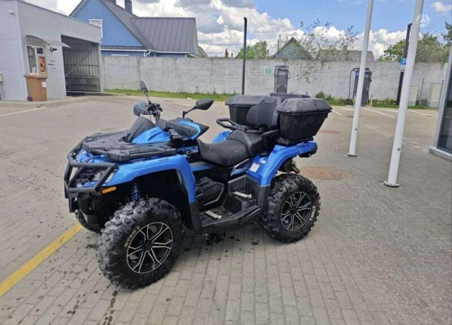 Blue CFMOTO CFORCE 1000 2022 in Vilnius, with an engine capacity of 1.00 L and mileage of 2 thousand km for 8900 €, photo 14 on AUTOMOTO.COM.LV