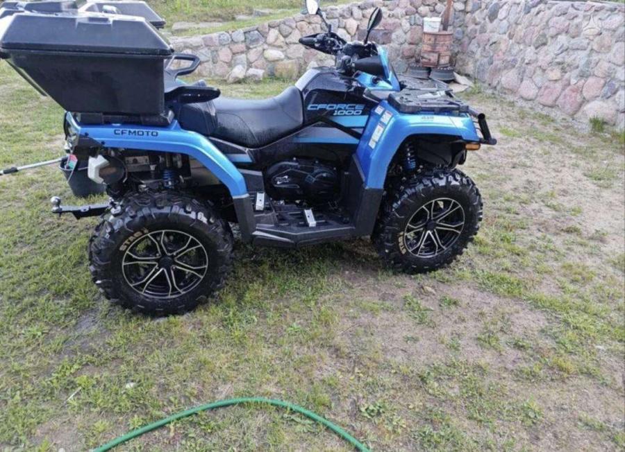 Blue CFMOTO CFORCE 1000 2022 in Vilnius, with an engine capacity of 1.00 L and mileage of 2 thousand km for 8900 €, photo 17 on AUTOMOTO.COM.LV