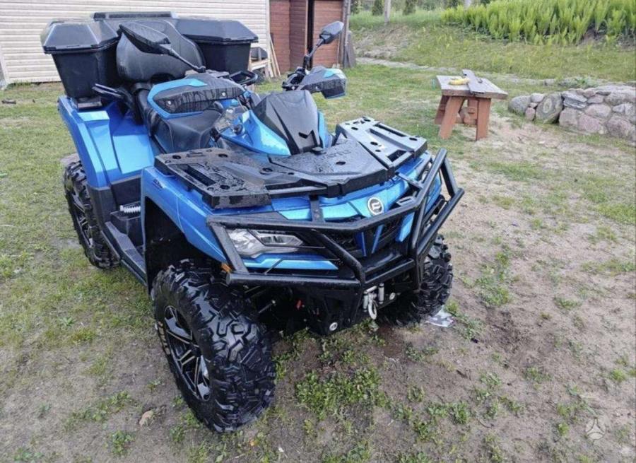 Blue CFMOTO CFORCE 1000 2022 in Vilnius, with an engine capacity of 1.00 L and mileage of 2 thousand km for 8900 €, photo 18 on AUTOMOTO.COM.LV