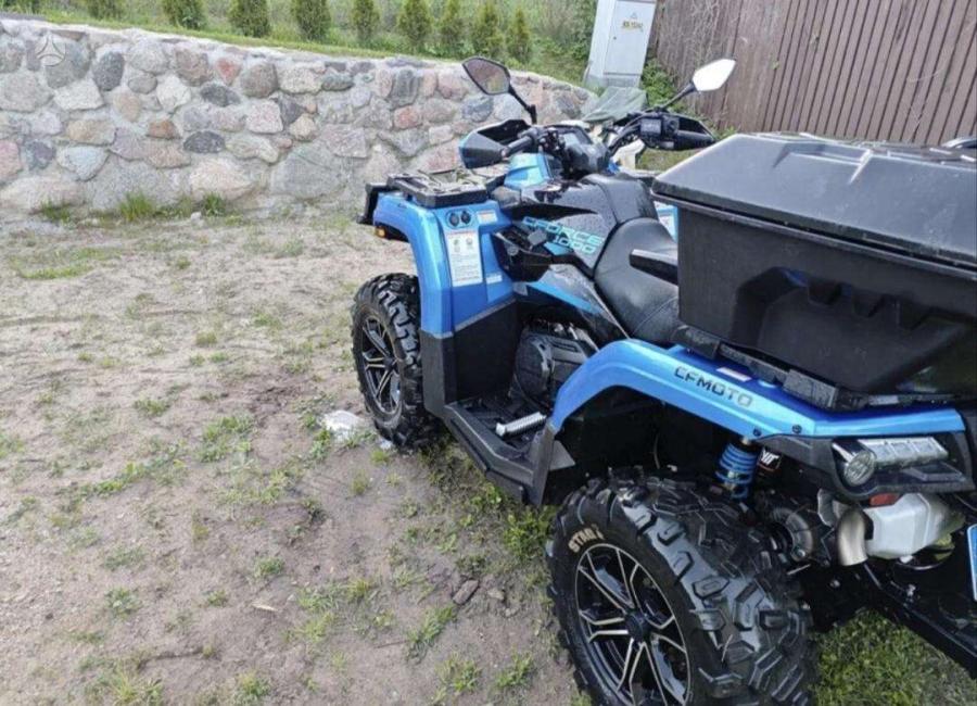 Blue CFMOTO CFORCE 1000 2022 in Vilnius, with an engine capacity of 1.00 L and mileage of 2 thousand km for 8900 €, photo 20 on AUTOMOTO.COM.LV
