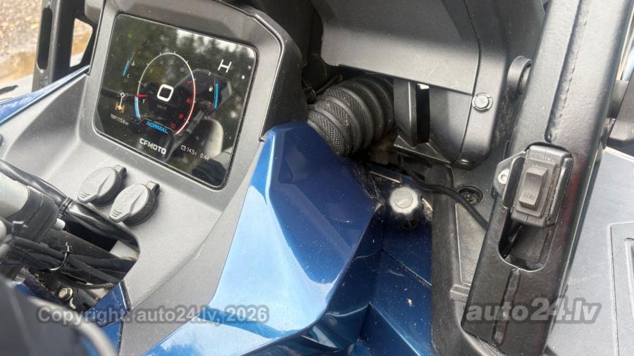 Blue CFMOTO CFORCE 1000 2025 in Tallinn, with an engine capacity of 0.00 L and mileage of 2 thousand km for 10990 €, photo 9 on AUTOMOTO.COM.LV