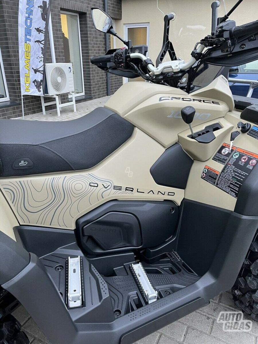 Brown CFMOTO CFORCE 1000 2025 in Verpena, with an engine capacity of 0.96 L and mileage of 0 thousand km for 13490 €, photo 5 on AUTOMOTO.COM.LV