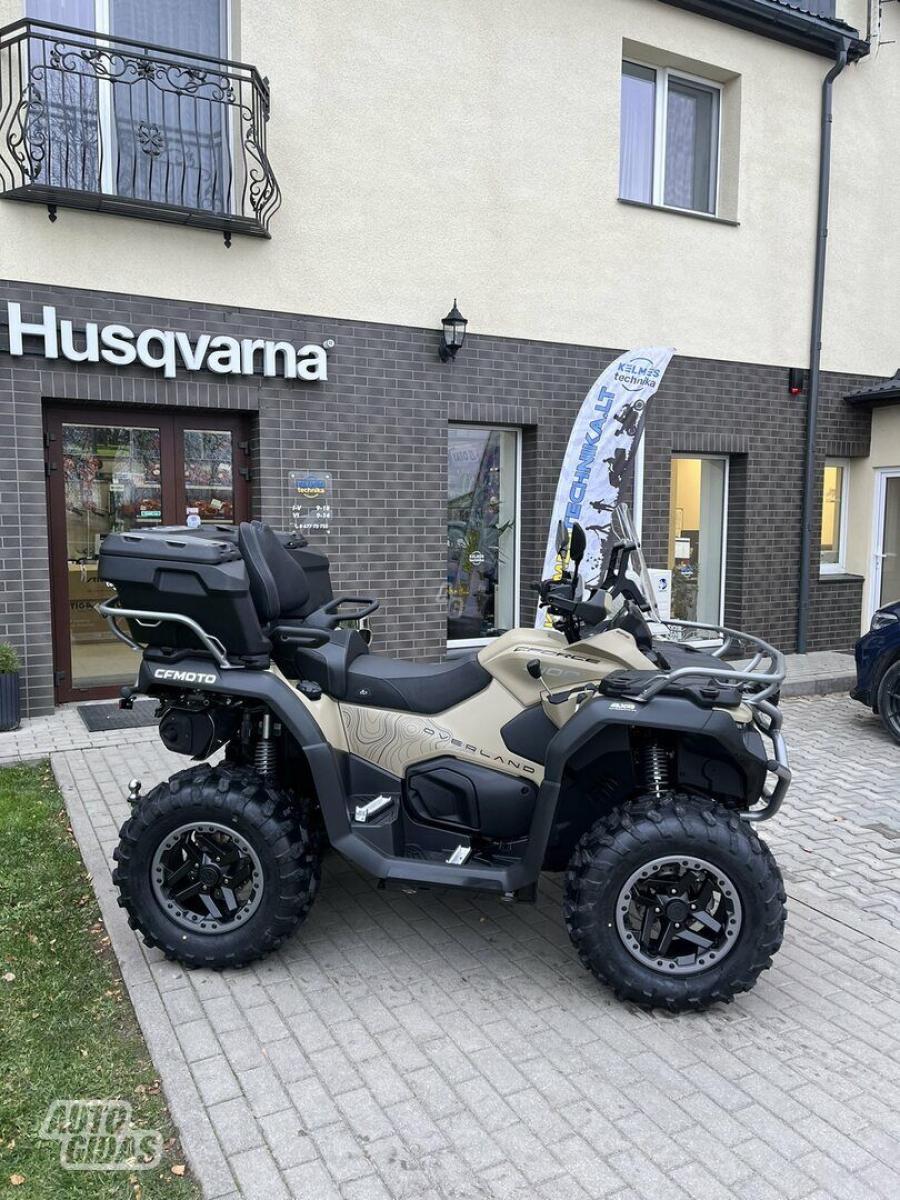 Brown CFMOTO CFORCE 1000 2025 in Verpena, with an engine capacity of 0.96 L and mileage of 0 thousand km for 13490 €, photo 6 on AUTOMOTO.COM.LV