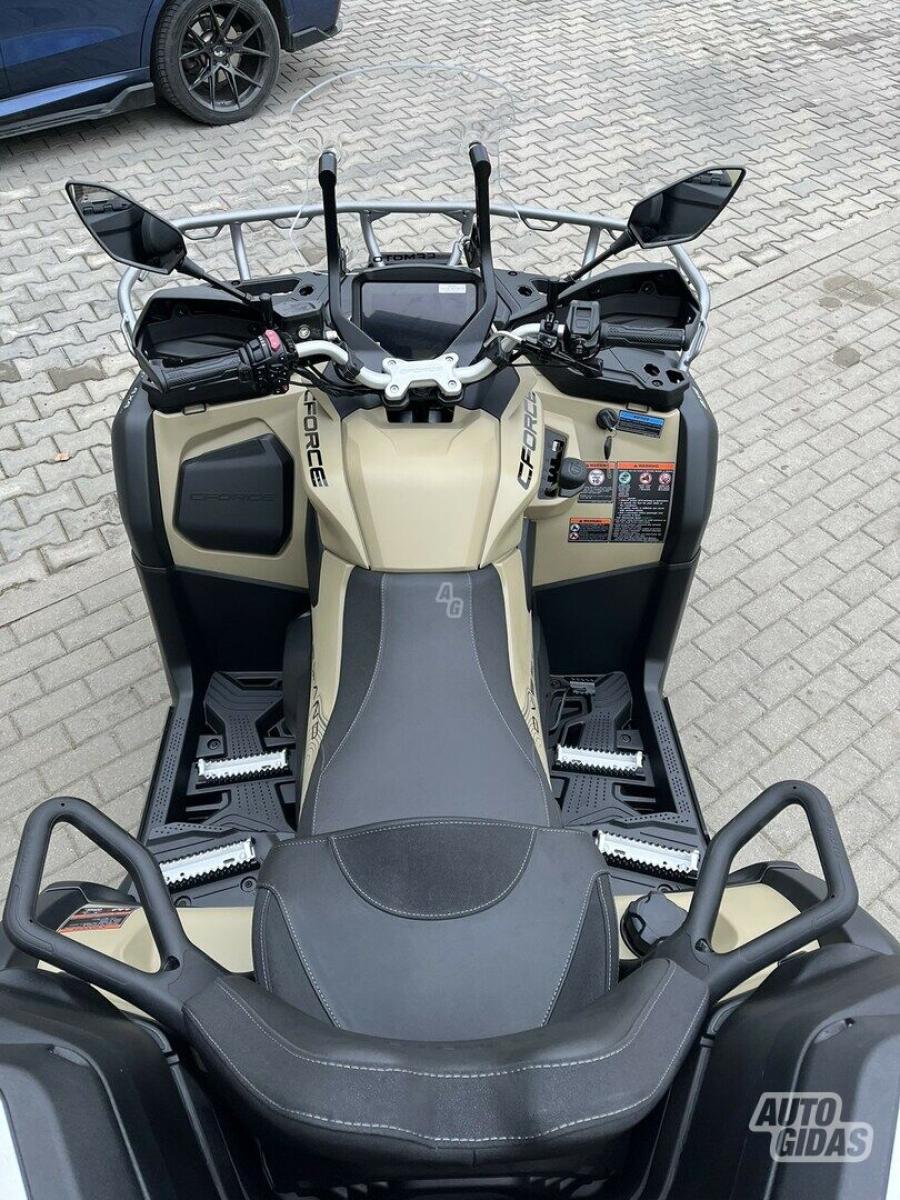 Brown CFMOTO CFORCE 1000 2025 in Verpena, with an engine capacity of 0.96 L and mileage of 0 thousand km for 13490 €, photo 9 on AUTOMOTO.COM.LV