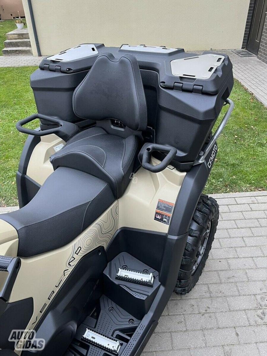 Brown CFMOTO CFORCE 1000 2025 in Verpena, with an engine capacity of 0.96 L and mileage of 0 thousand km for 13490 €, photo 12 on AUTOMOTO.COM.LV
