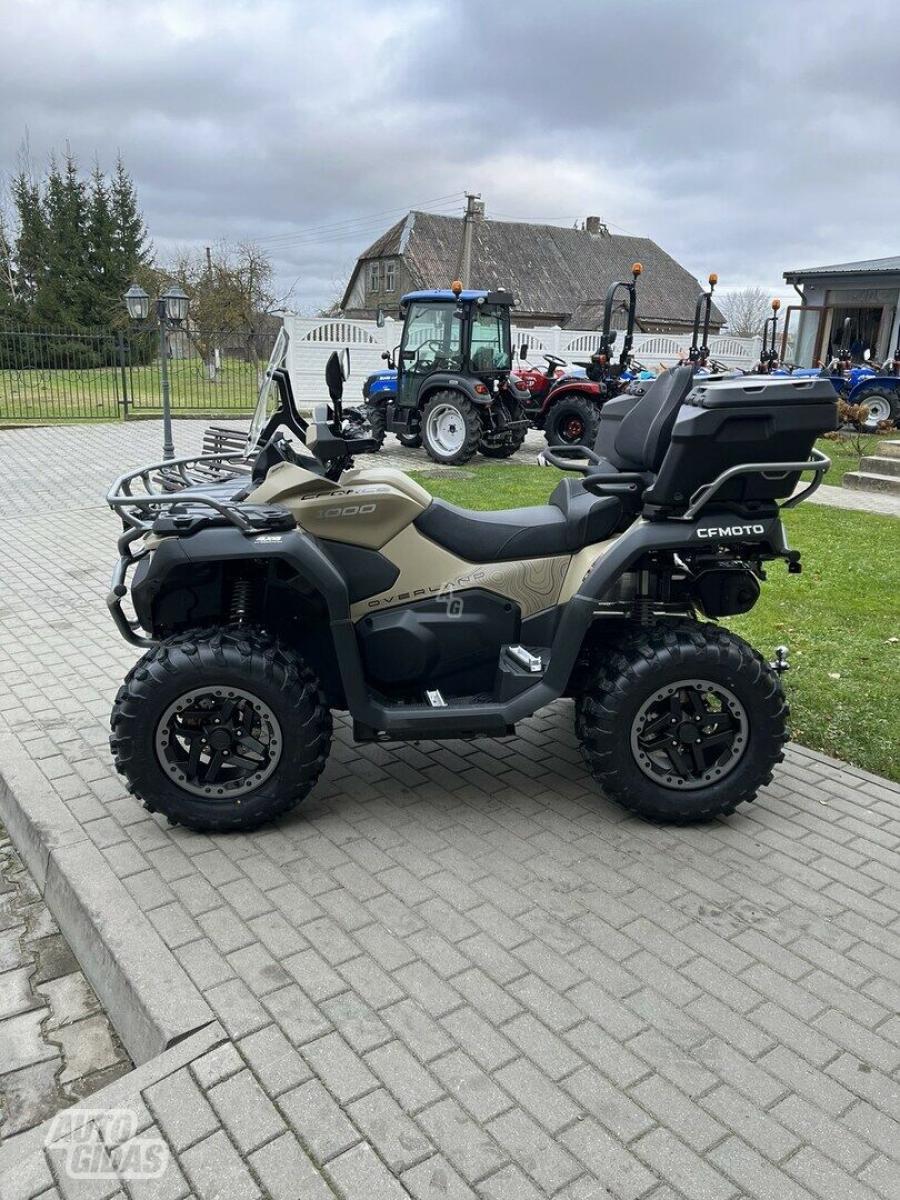 Brown CFMOTO CFORCE 1000 2025 in Verpena, with an engine capacity of 0.96 L and mileage of 0 thousand km for 13490 €, photo 13 on AUTOMOTO.COM.LV