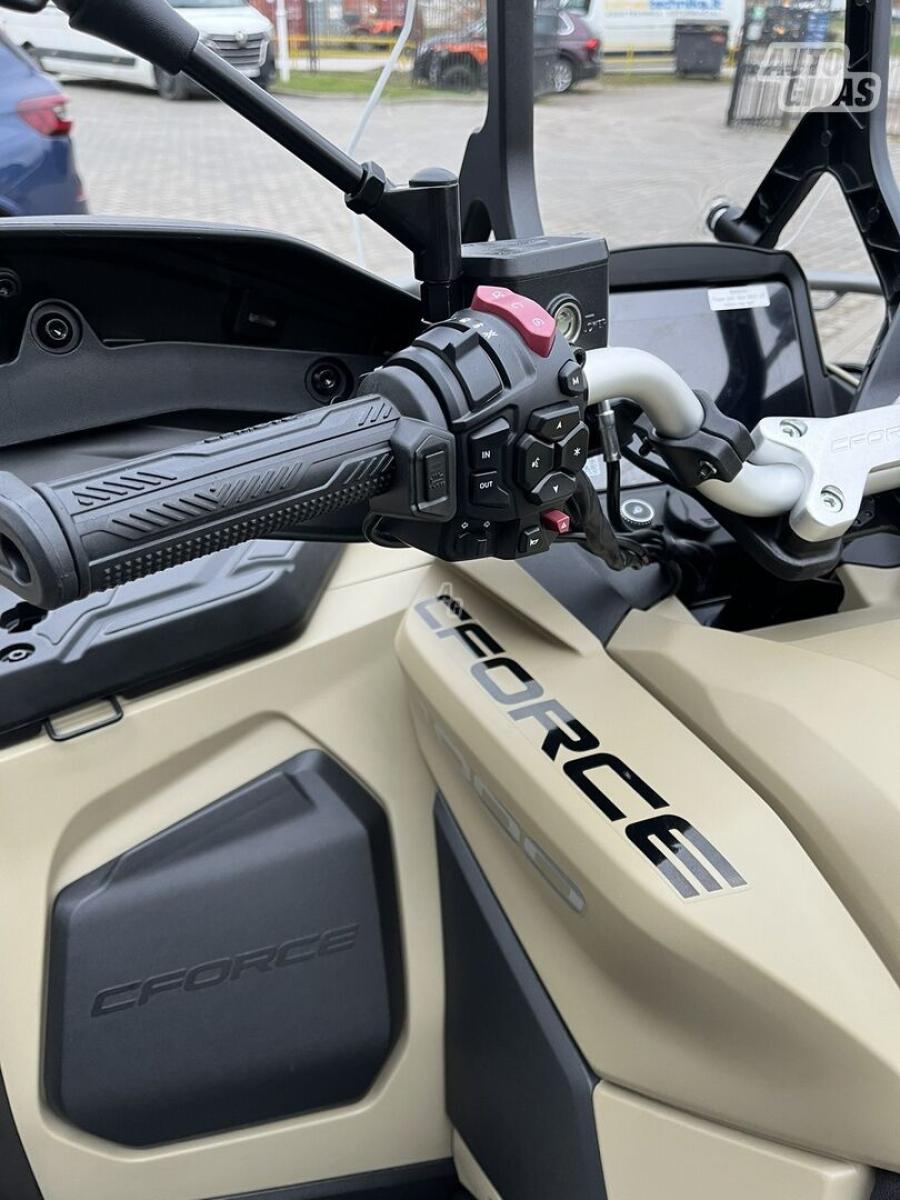 Brown CFMOTO CFORCE 1000 2025 in Verpena, with an engine capacity of 0.96 L and mileage of 0 thousand km for 13490 €, photo 17 on AUTOMOTO.COM.LV