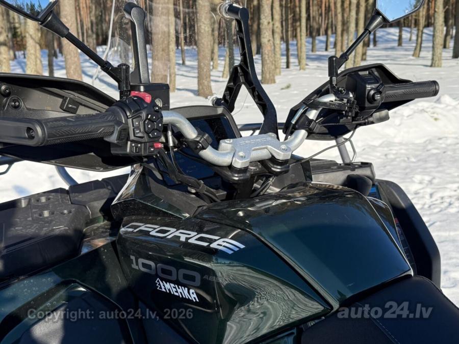 Zaļš CFMOTO CFORCE 1000 2025 Tallina, ar dzinēja tilpumu 0.96 L un nobraukumu 150 tūkst. km par 12900 €, foto 9 vietnē AUTOMOTO.COM.LV
