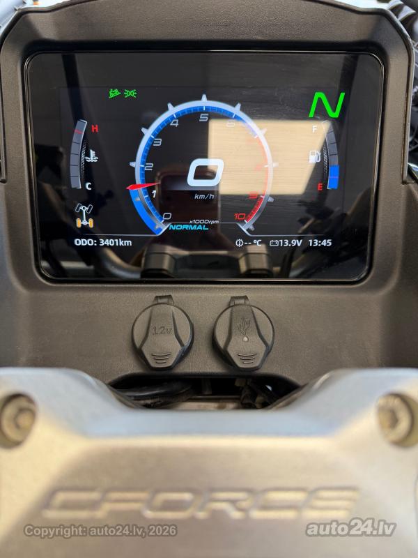 Зеленый CFMOTO CFORCE 1000 2025 в Пярну, объемом двигателя 0.96 л и пробегом 0 тыс. км за 9000 €, фото 7 на AUTOMOTO.COM.LV