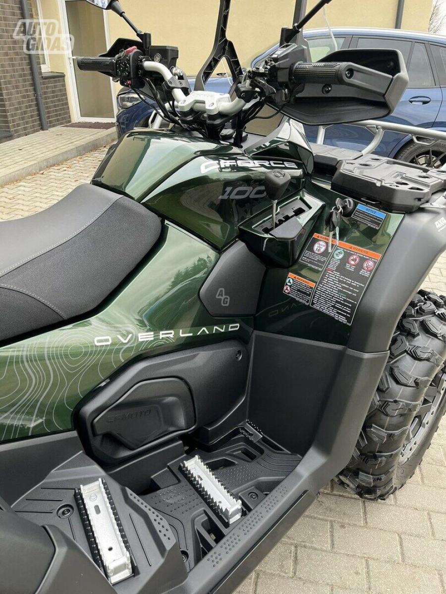 Green CFMOTO CFORCE 1000 2025 in Verpena, with an engine capacity of 0.96 L and mileage of 0 thousand km for 13490 €, photo 6 on AUTOMOTO.COM.LV